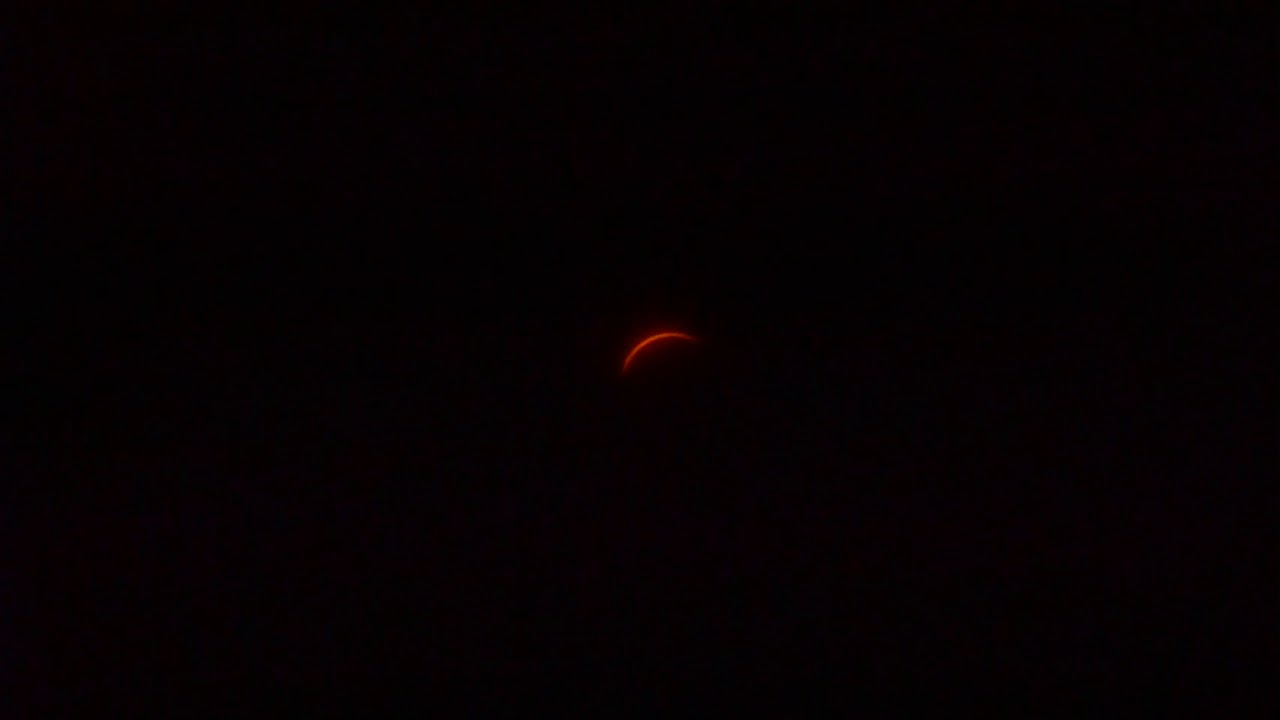 Solar Eclipse Omaha, NE August 21, 2017 - YouTube