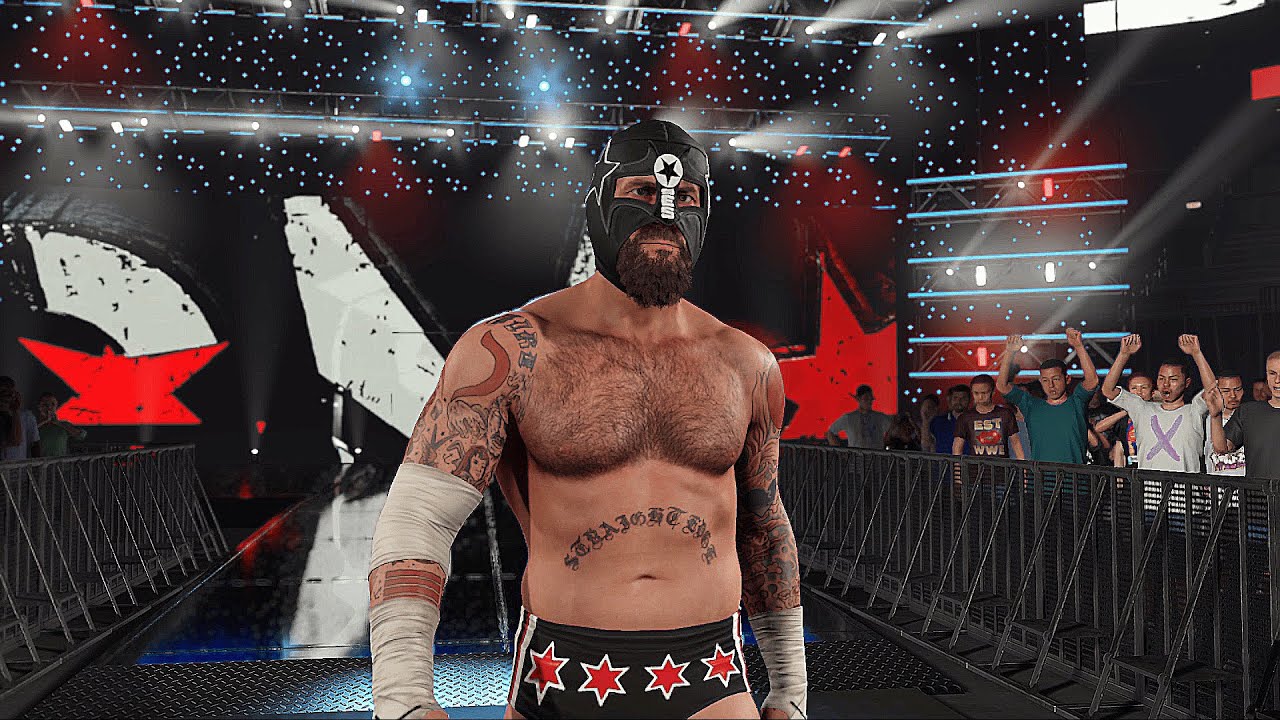 WWE 2K25 - CM PUNK '10 (MASKED) Entrance! [4K 60FPS] - YouTube