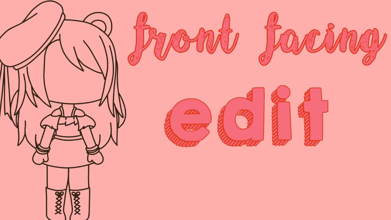 How to make a front facing edit Part 1: lineart [[For beginners ...