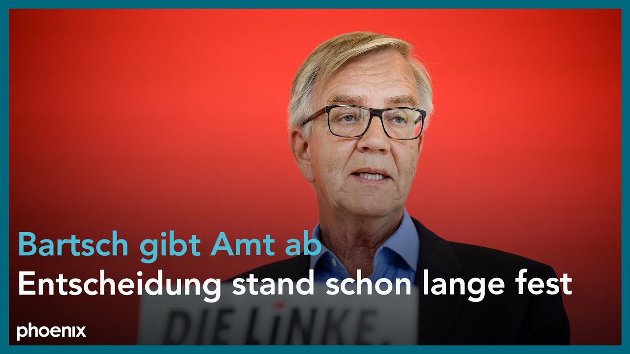 Die Linke: Statement von Fraktionschef Dietmar Bartsch zu seinem ...