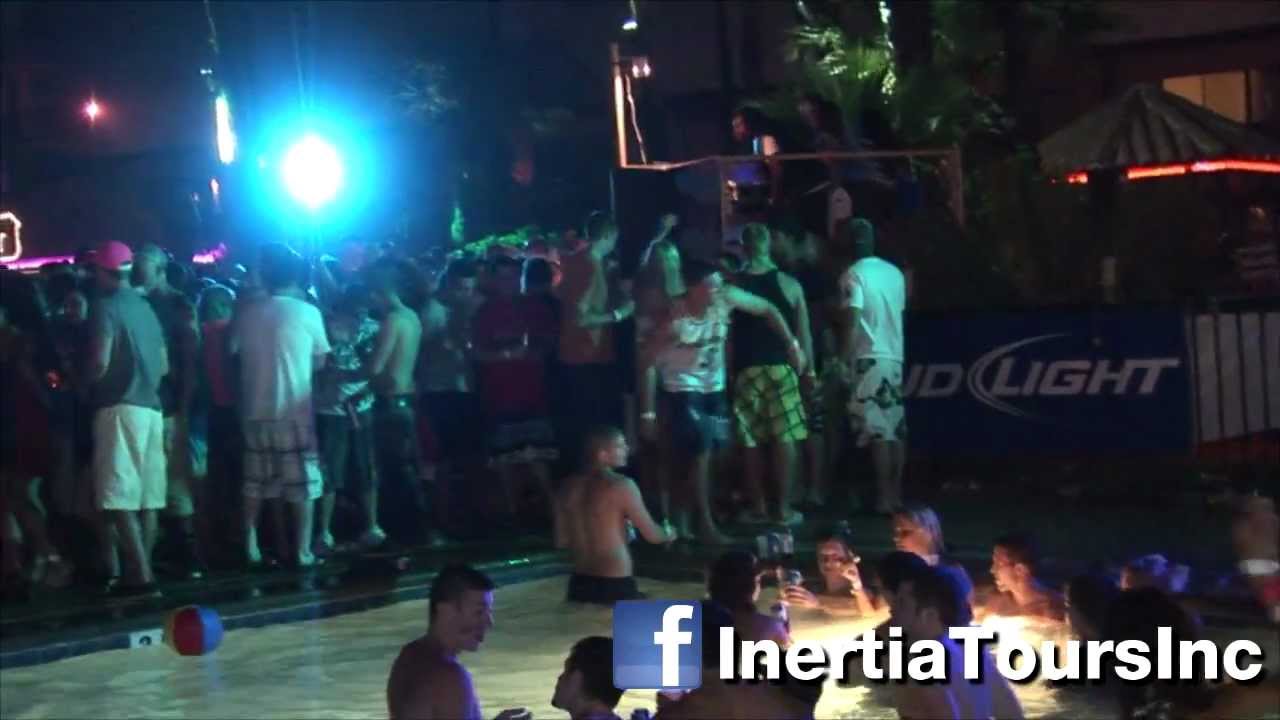 Spring Break Pool Parties South Padre by Inertia Tours - YouTube