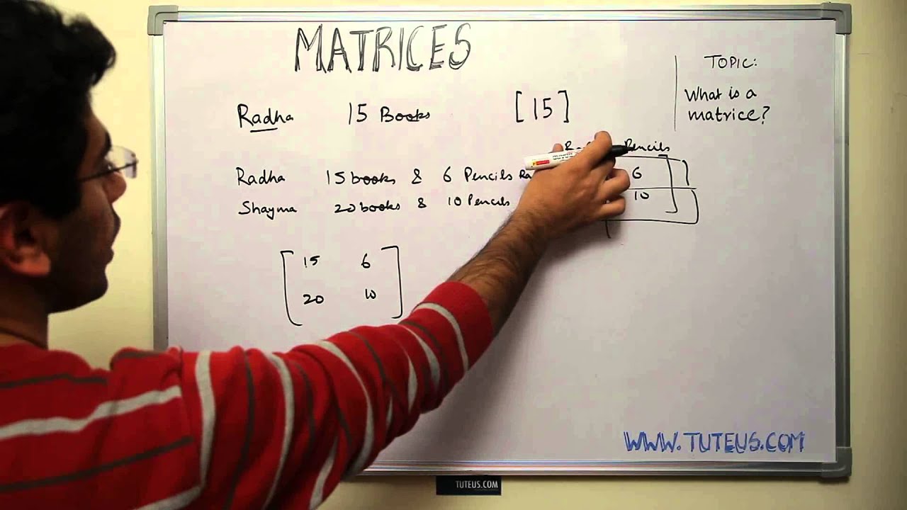 Matrices(1) -What is a matrice - YouTube