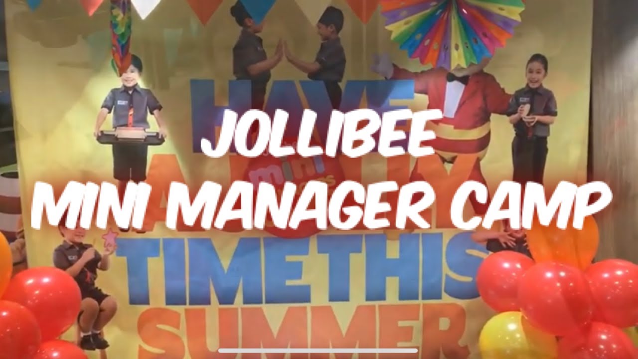 Jollibee’s Mini Managers - YouTube