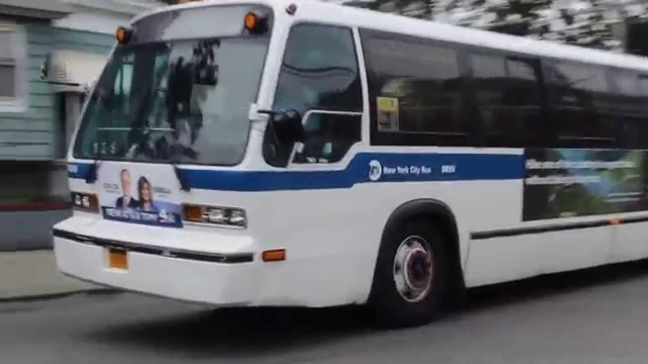 MTA New York City Bus # 8899 on the B82 Limited - YouTube
