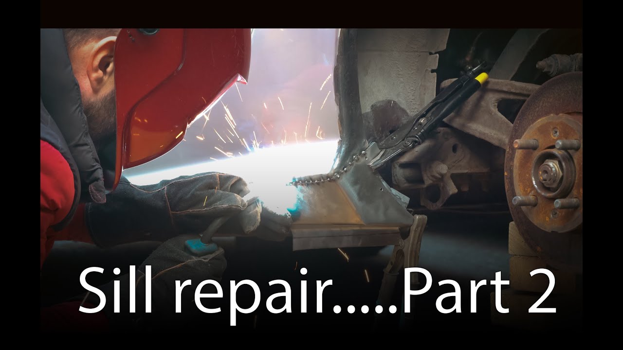 Rusty Sill Repair on the MG TF!......Part 2! - YouTube