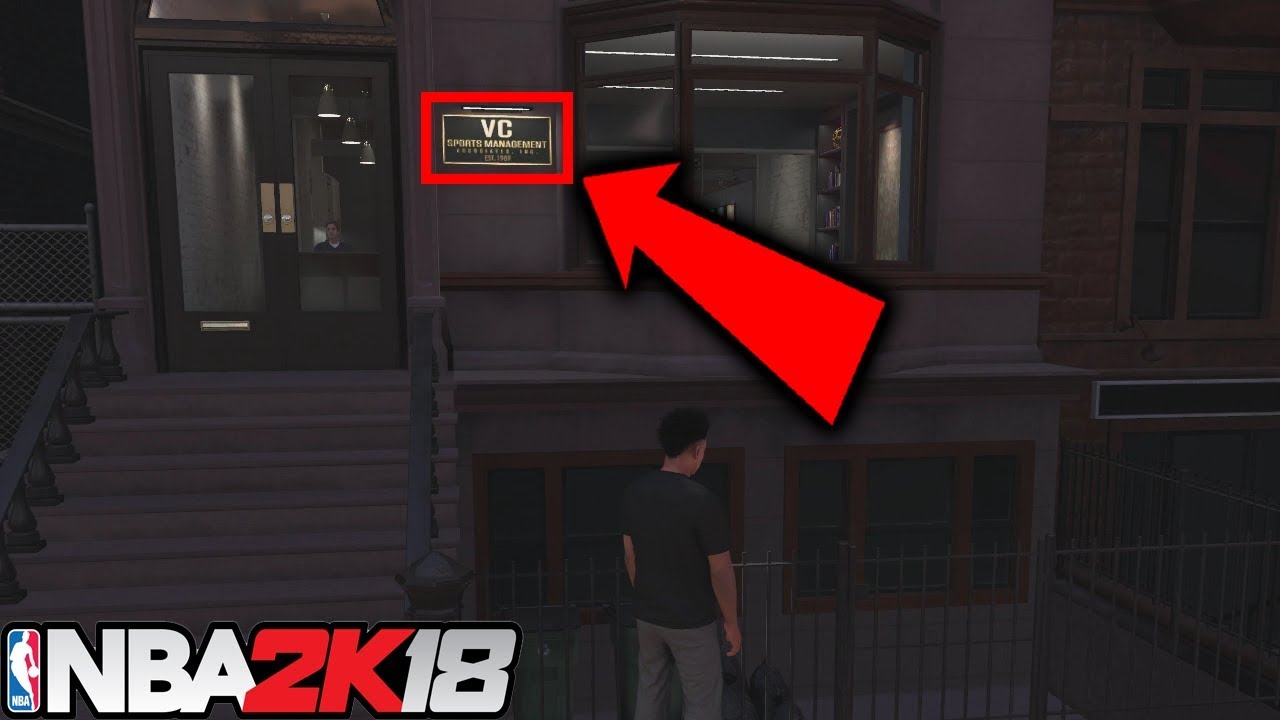 NBA 2K18 MyCareer WHERE TO FIND VC MANAGEMENT Gameplay Walkthrough #6 ...