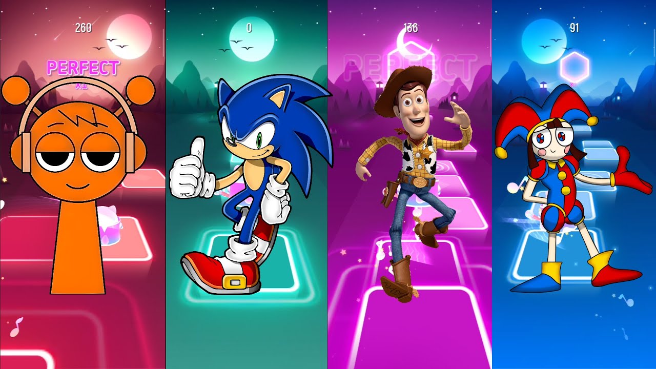 Incredibox Sprunki | SONIC | Toy Story | The Amazing Digital Circus ...