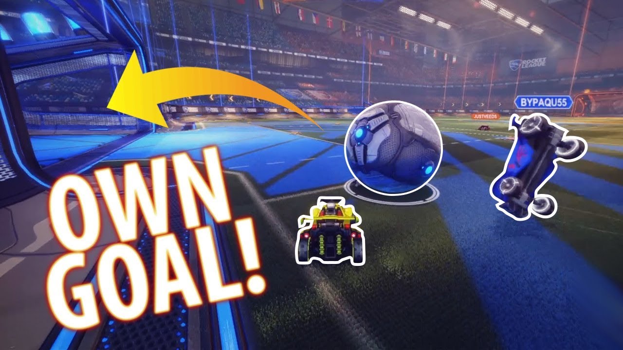 I MADE HIM SCORE! (Rocket League Funny Moments #10) - YouTube