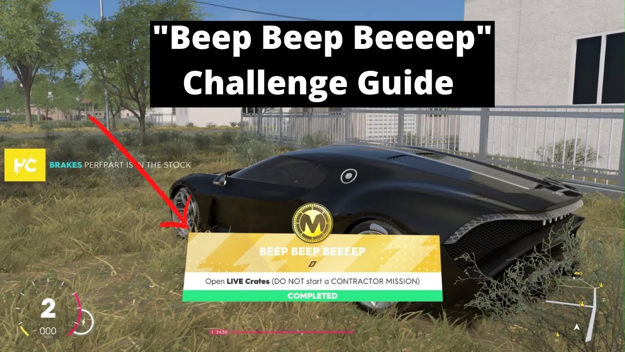 The Crew 2: "Beep Beep Beeeep" Weekly Challenge Guide (EASY) - YouTube