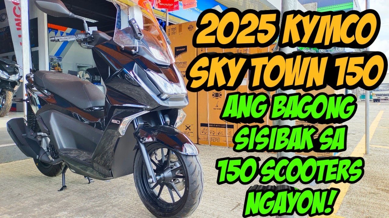 All New 2025 Kymco Sky Town 150 Andito Na Sa Casa! Langga Gail Review ...