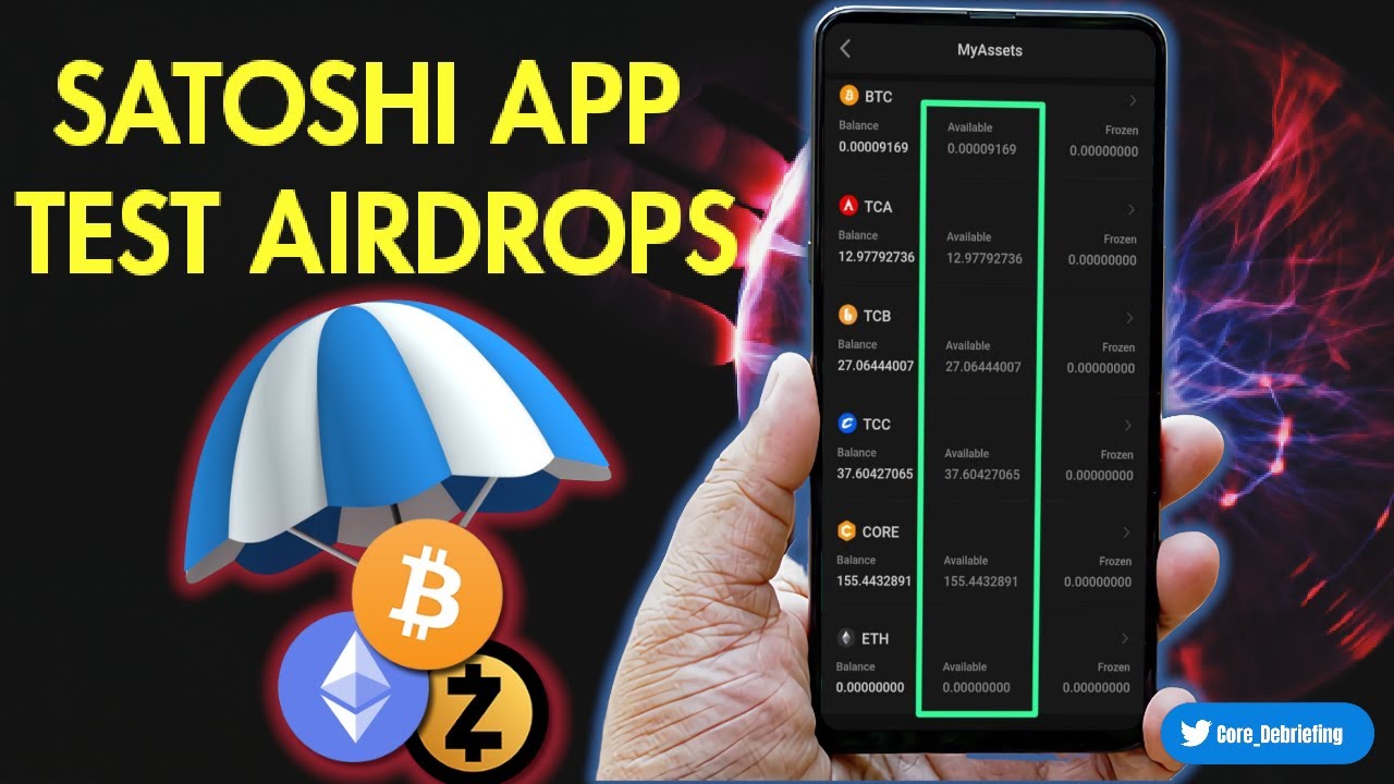 #satoshiapp : COMMENT PARTICIPER À L'AIRDROP DE TEST DANS L'APP SATOSHI ...