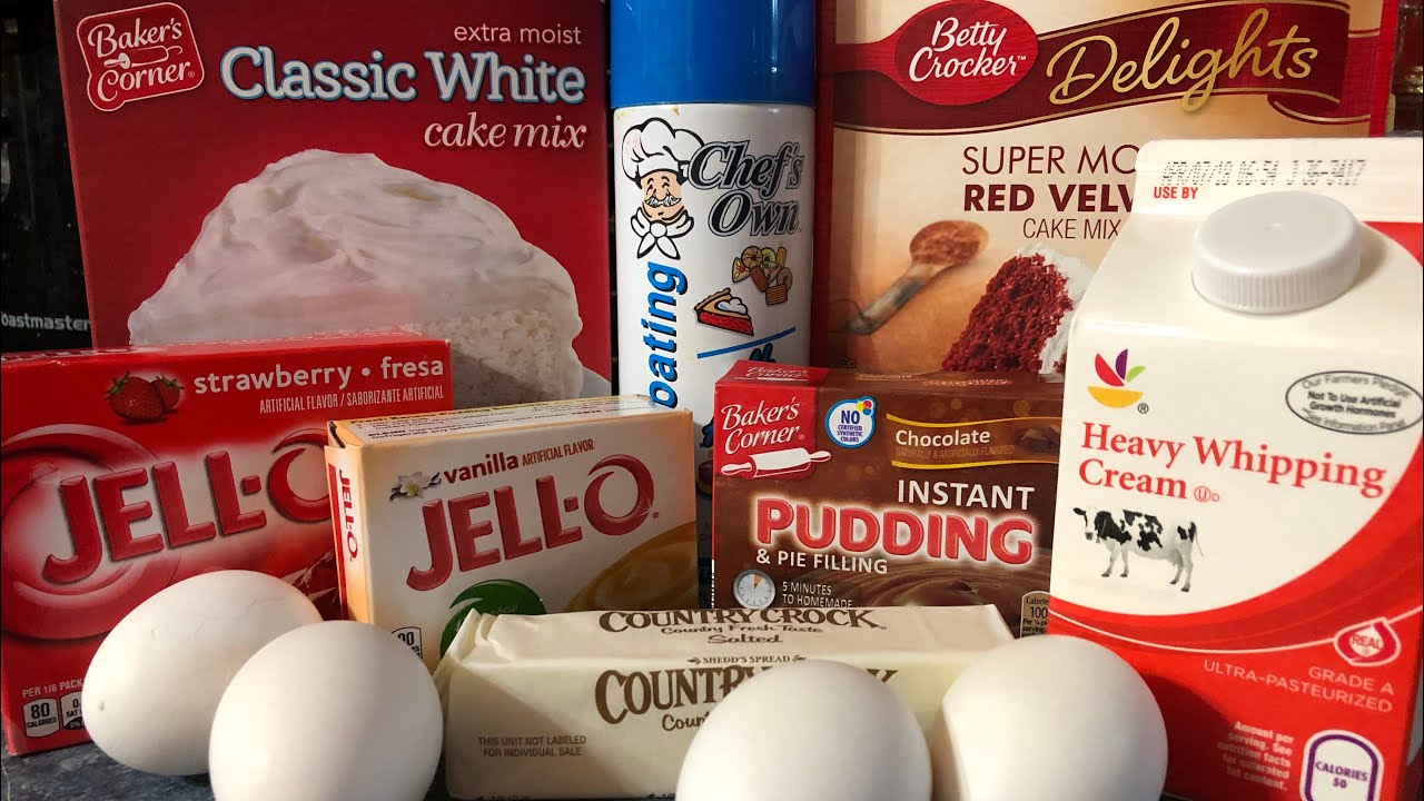 Updated New Cake Mix Hacks Video (2-25-18) - YouTube