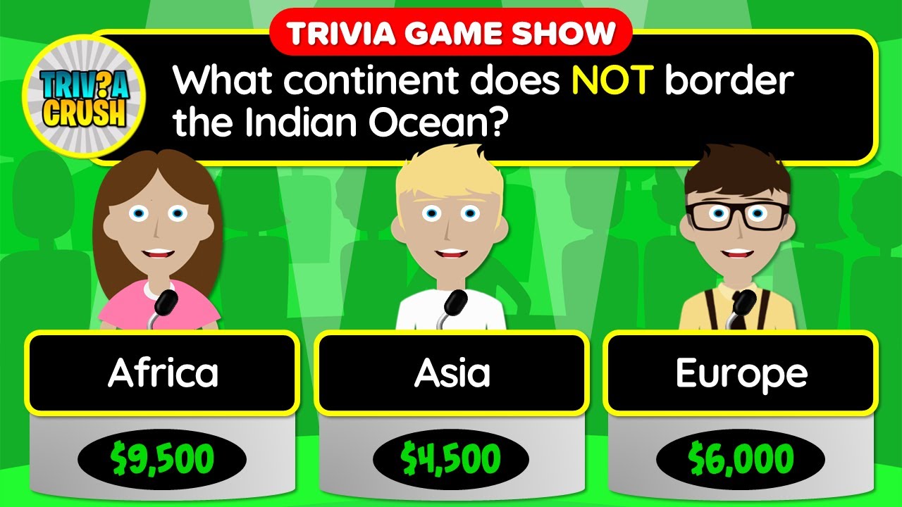 GENERAL KNOWLEDGE QUIZ! - 40 Trivia Questions in a Unique Game Show ...
