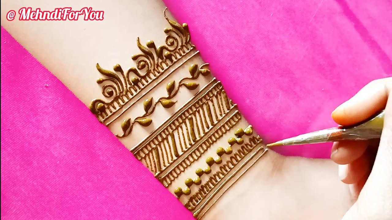 Stylish dulhan mehndi design || Bridal mehndi || Modern dulhan mehndi ...