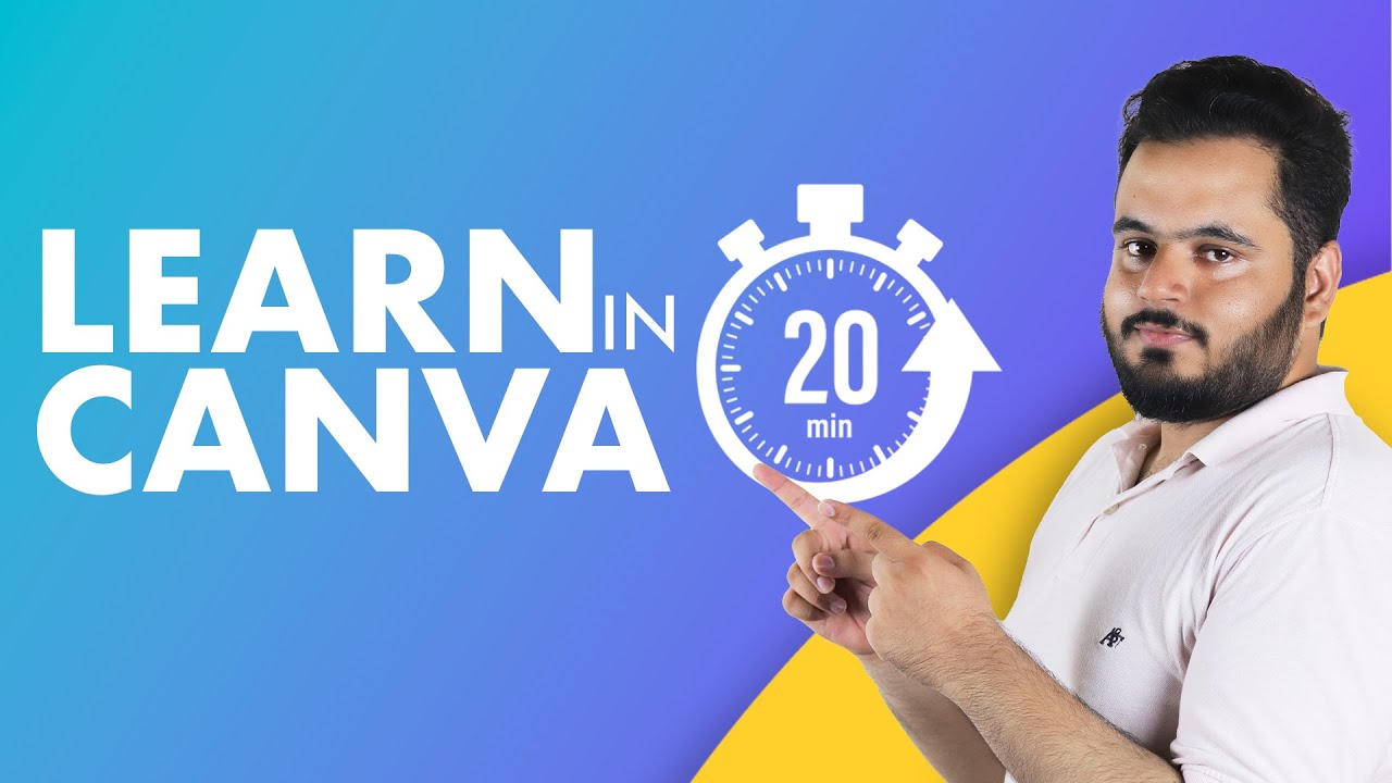 LEARN CANVA IN 20 MINUTES & Create Stunning Graphics Right Away! - YouTube