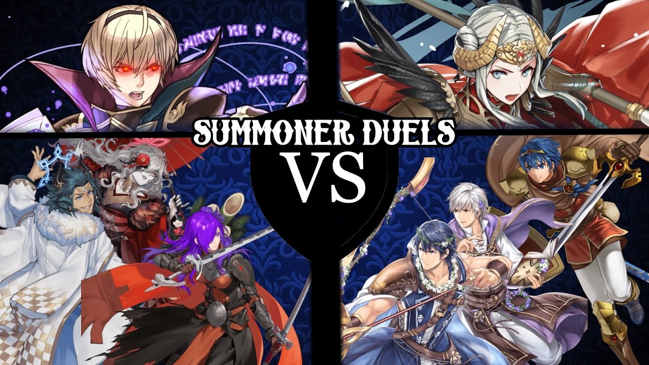 Fire Emblem Heroes - Summoner Duels - Team Leo VS Team Brave Edelgard ...