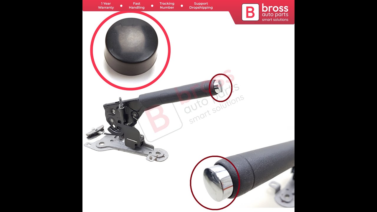 BDP1197 Parking Hand Brake Button Cover BLACK for Citroen C3 C-Elysee ...