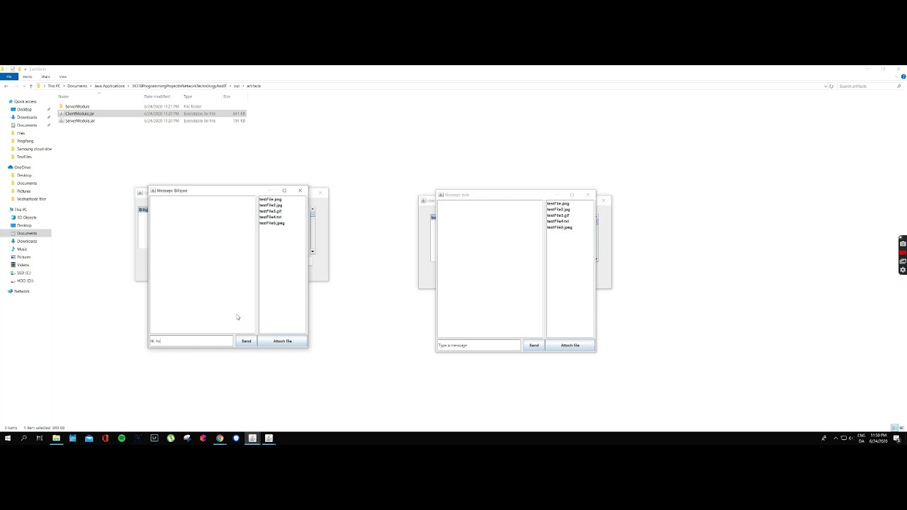Tutorial on how to run IM application - YouTube