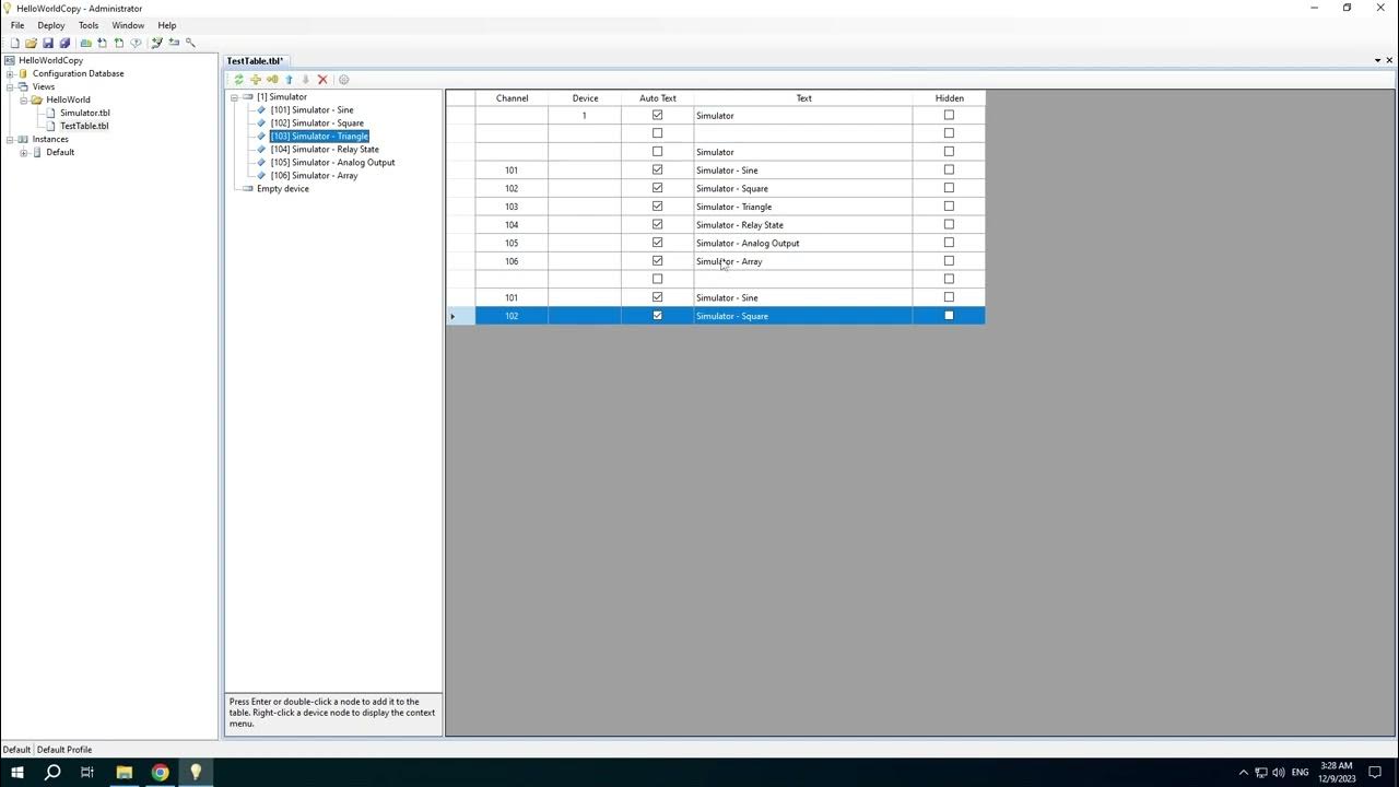 Rapid SCADA 6. Lesson 7. Table Editor - YouTube