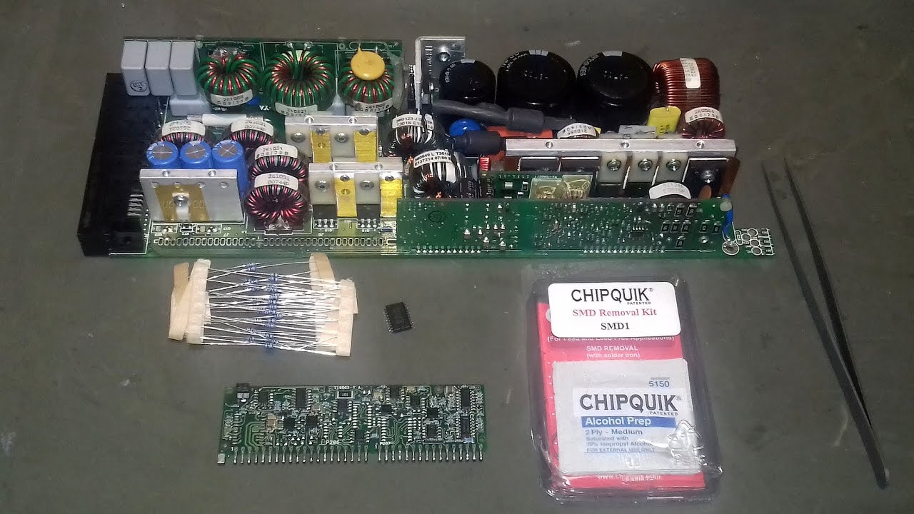 117 - Réparation d'un oscilloscope Agilent DSO90804A - YouTube