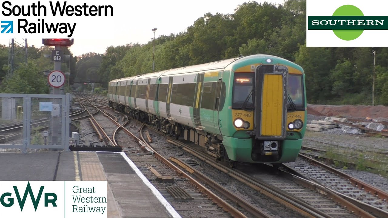 Trains at Fareham, WCL - 24th June 2021 - YouTube