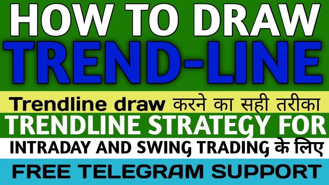 How To Draw Trend Lines ! Secret Strategy ! INTRADAY AND SWING TRADING ...