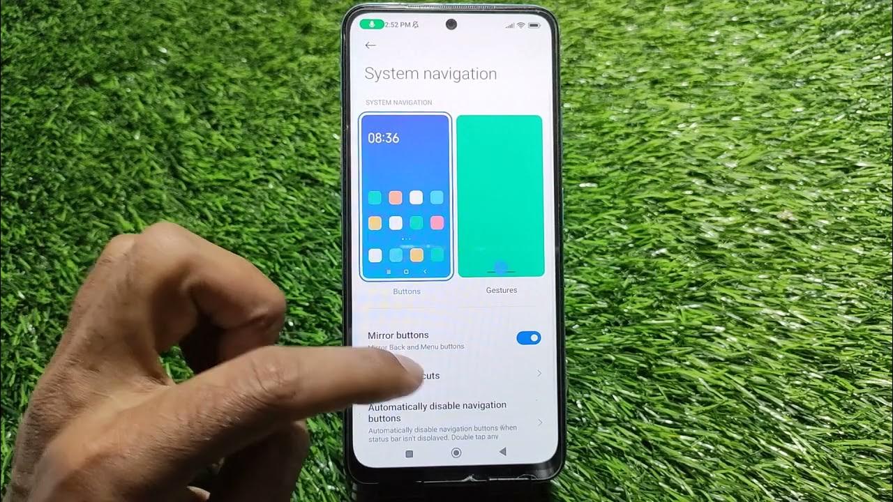 How To Hide Navigation Button In Redmi note 12 Pro, Hide Back Button Setting In Redmi note 12 ...