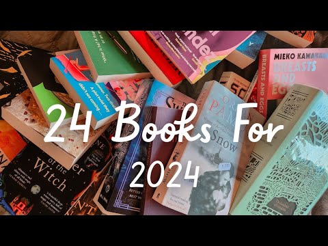 24 books for 2024 💫 | books from my shelves that I want to read this ...