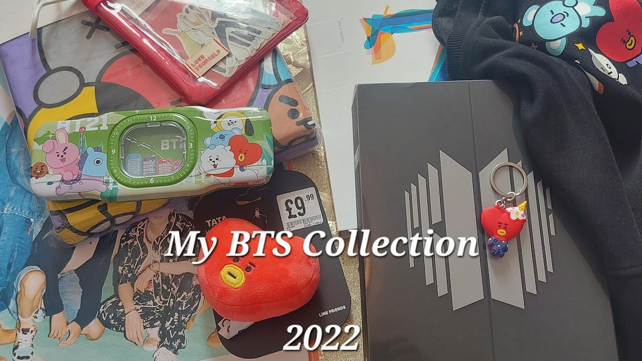 My BTS Collection so far 💜 | BTS Items | 2022 - YouTube