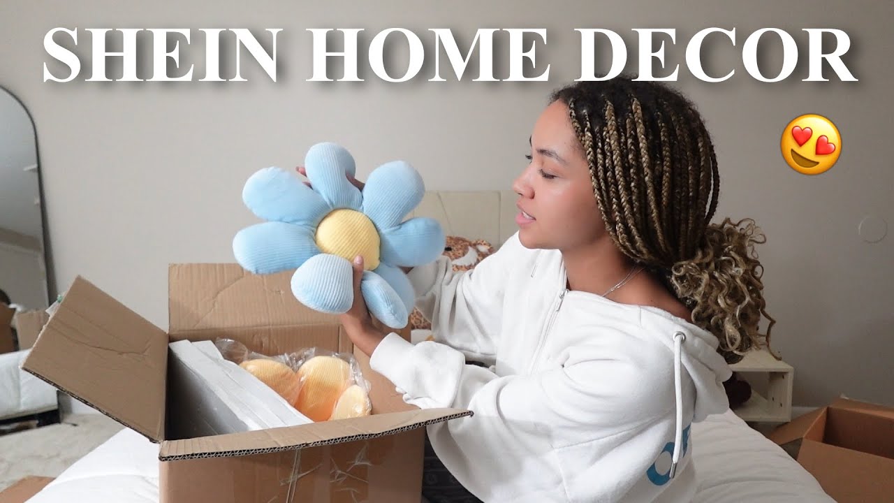 HUGE Shein House Decor Haul | VLOGMAS DAY 8 - YouTube