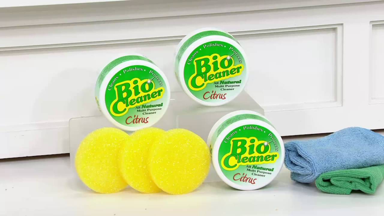 Bio Cleaner Supersize Set of 3 Multi-Purpose Cleaning Clay on QVC - YouTube