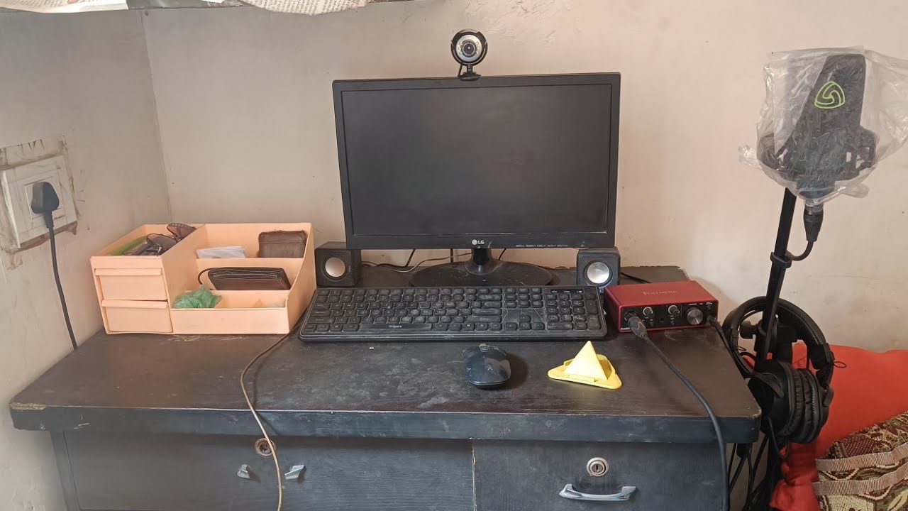 Gaming Set-up of A Middle Class Gamer| middle class gaming Setup BGMI ...