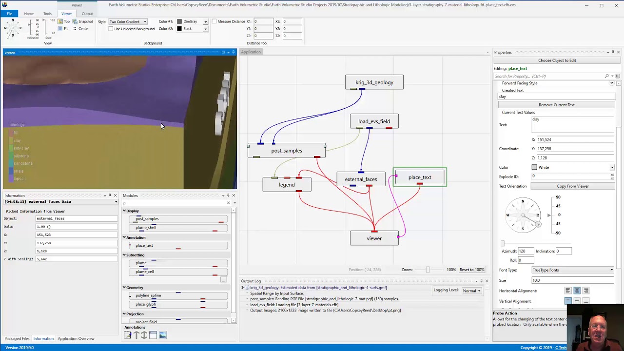 Advanced use of the place text module - YouTube