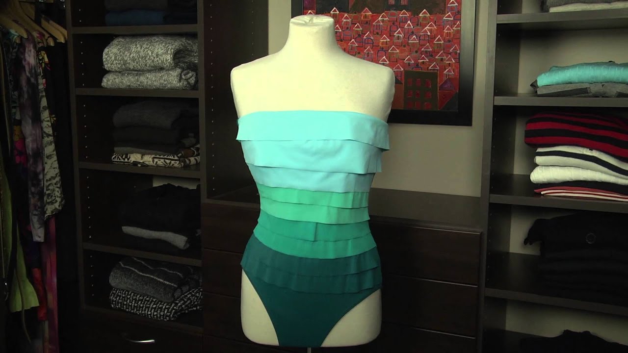 A Good Swimsuit for a Boyish Figure : Swimsuit Fashion Tips - YouTube