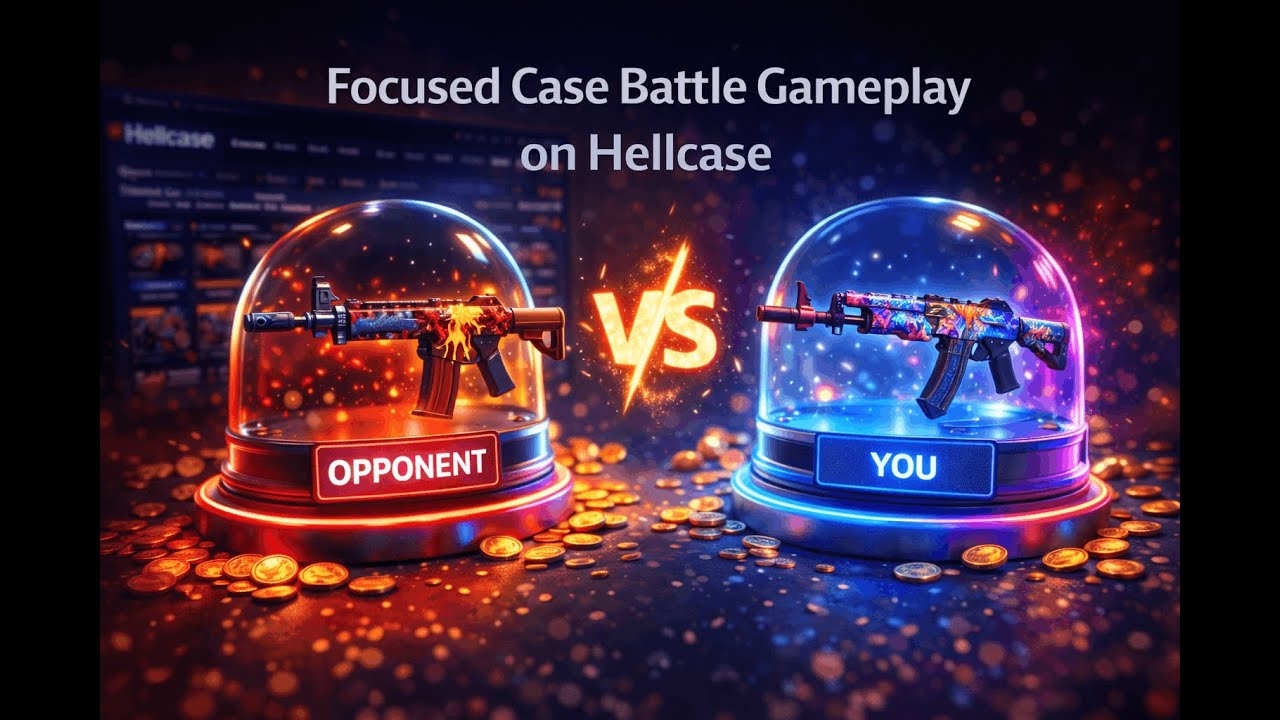 Focused Case Battle Gameplay on Hellcase USE MY CODE:YUMBO - YouTube