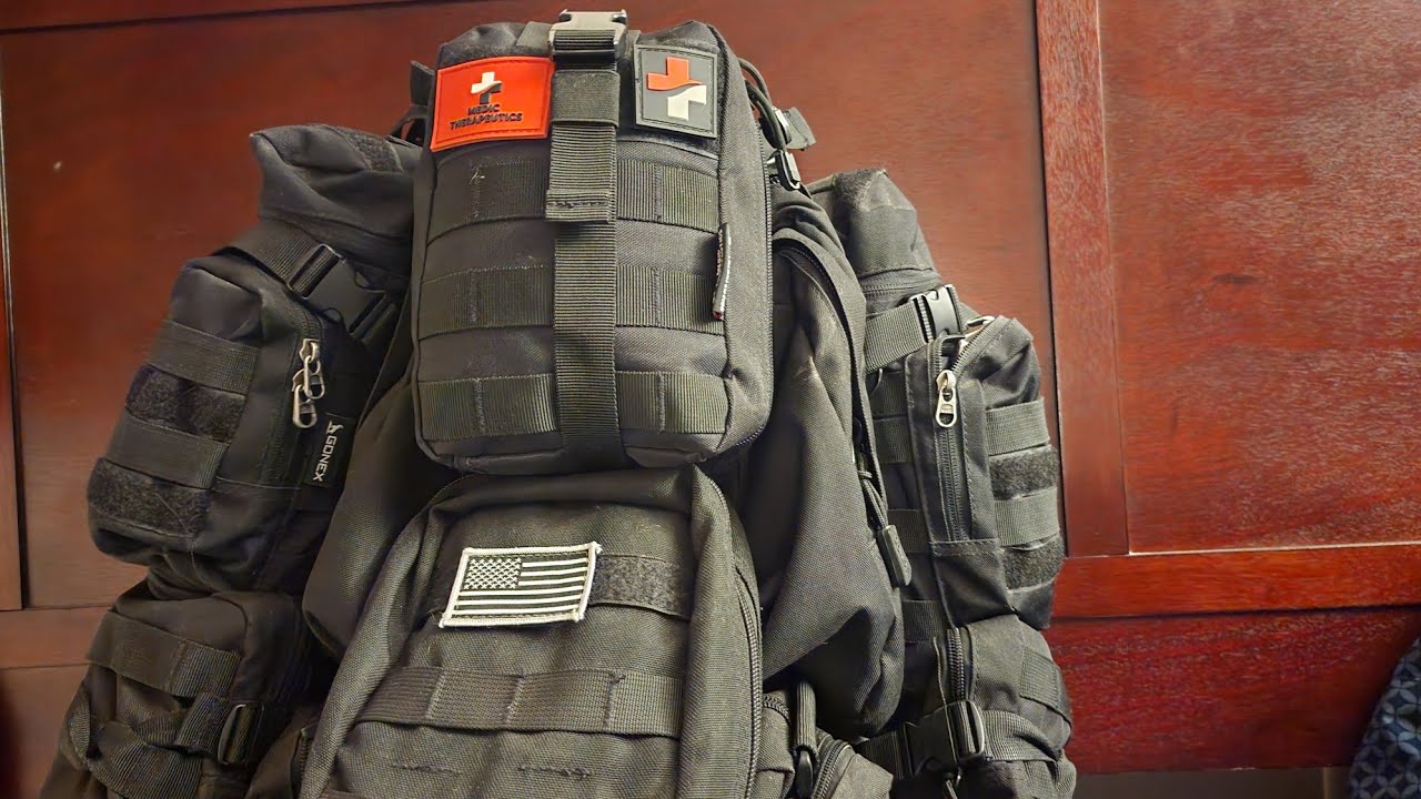 THE GONEX 50 LITER TACTICAL MOLLE SYSTEM SURVIVAL BACKPACK. - YouTube