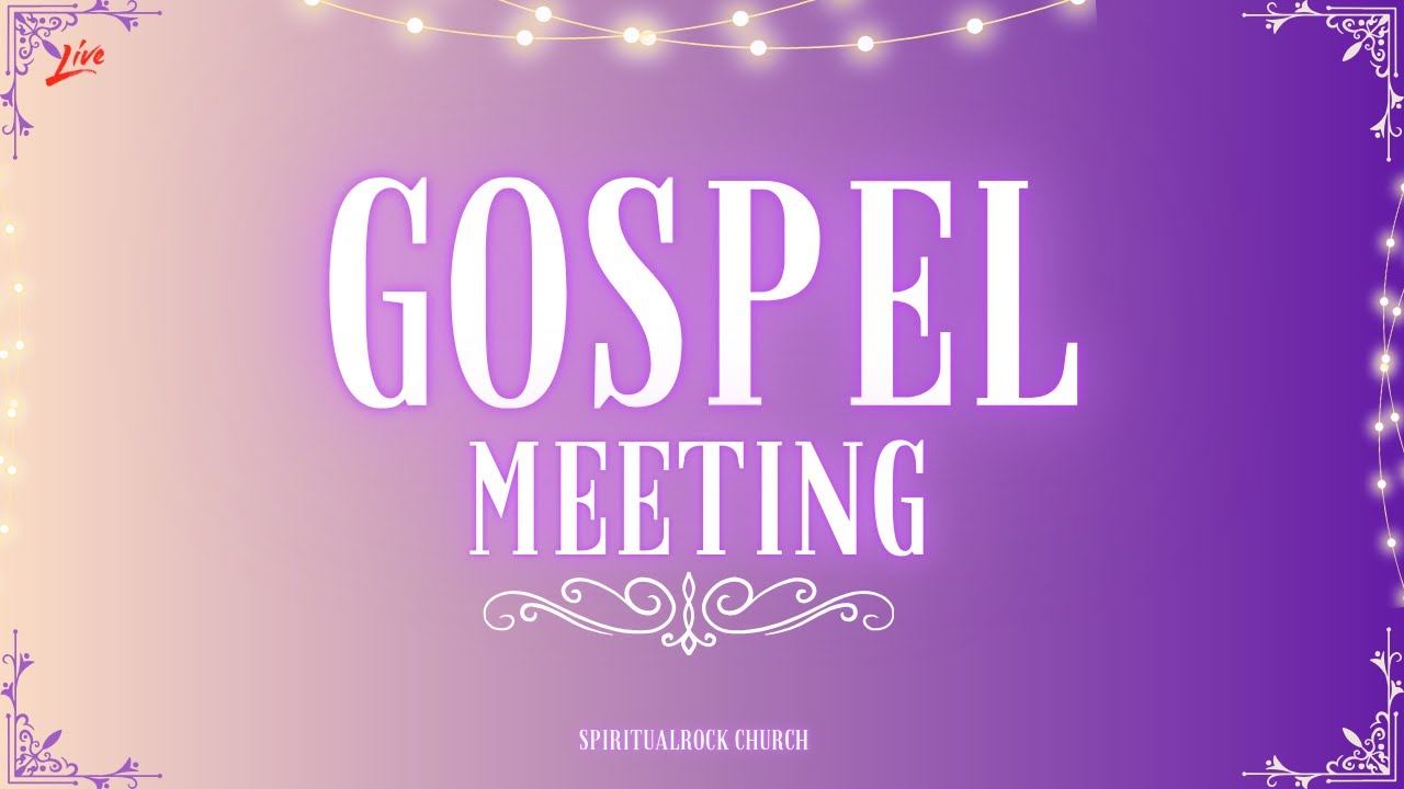 Sunday Evening Gospel Meeting | Live | Carecell's | 21 - July - 2024 ...