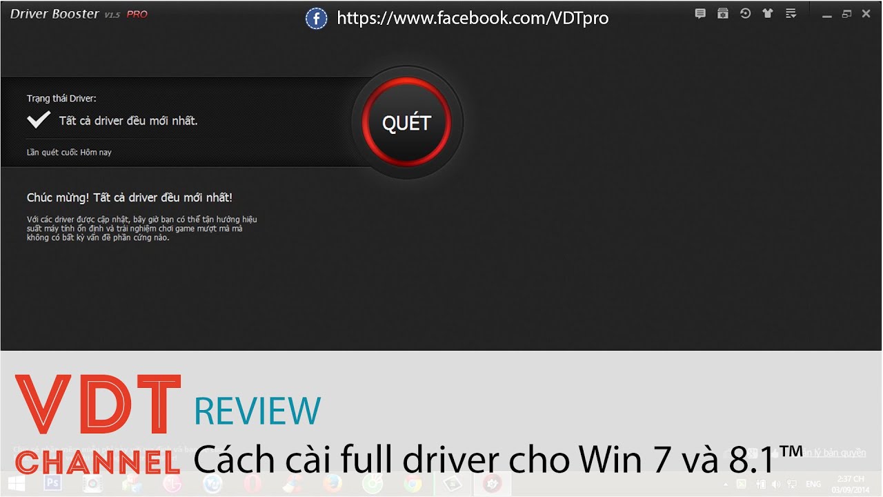 VDT - Cách cài full driver cho win 7 và win 8.1 - YouTube