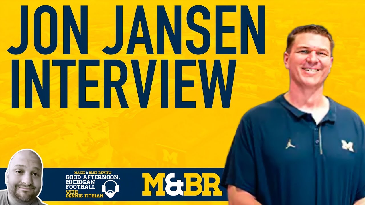 Exclusive: Jon Janses discusses Michigan OL and much more - YouTube
