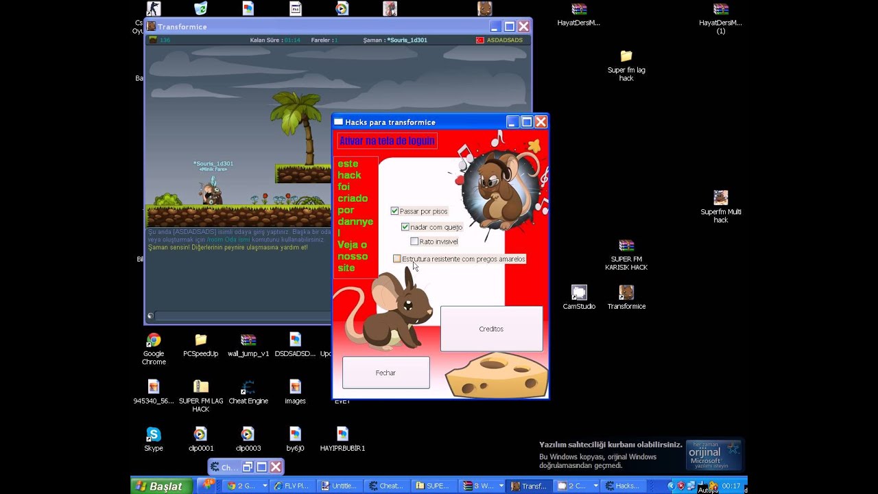 Transformice Zemin Hack - YouTube