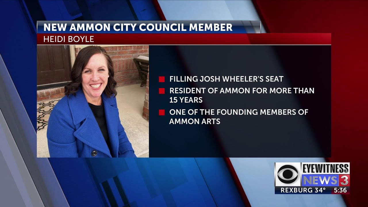New Ammon City Council member - YouTube