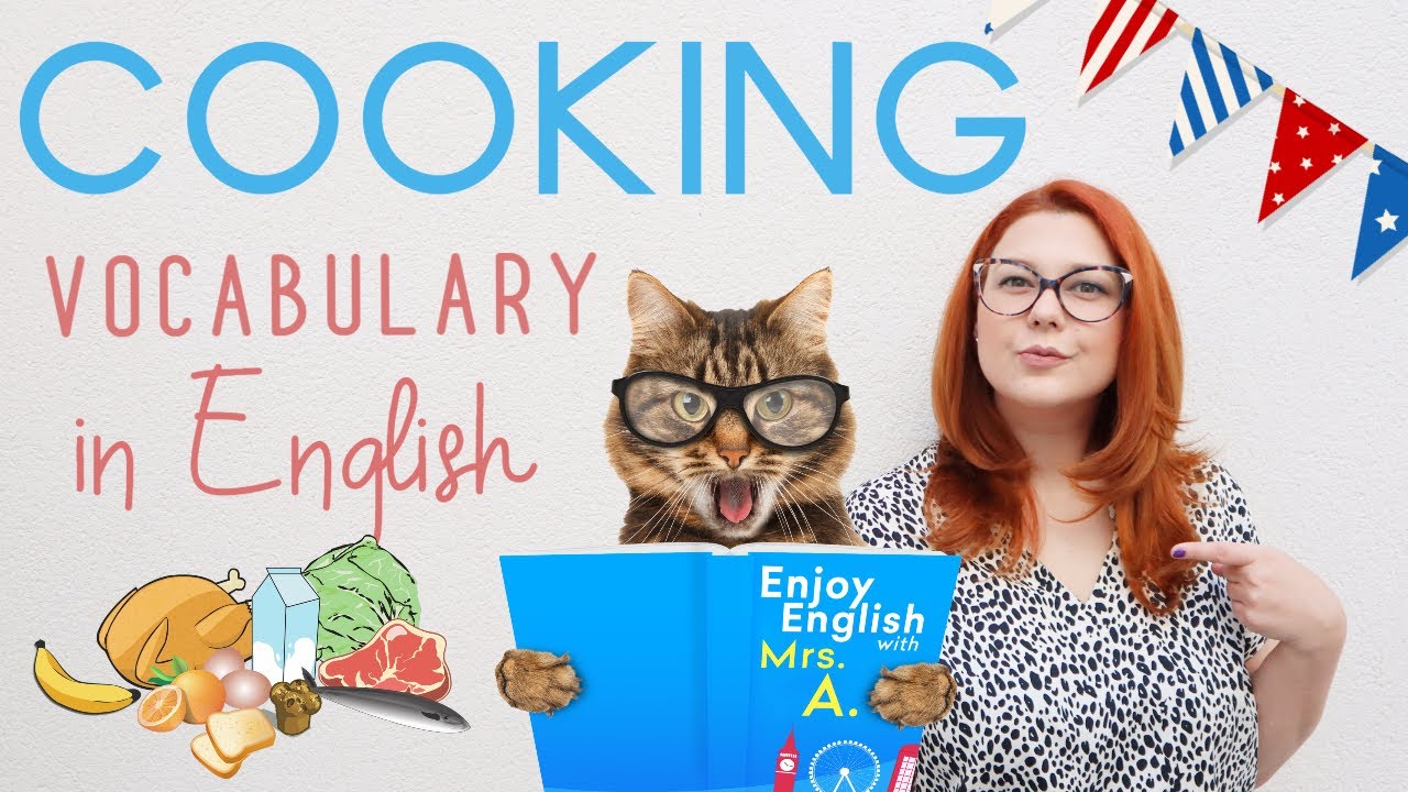 ENGLISH COOKING VOCABULARY | IN THE KITCHEN - YouTube