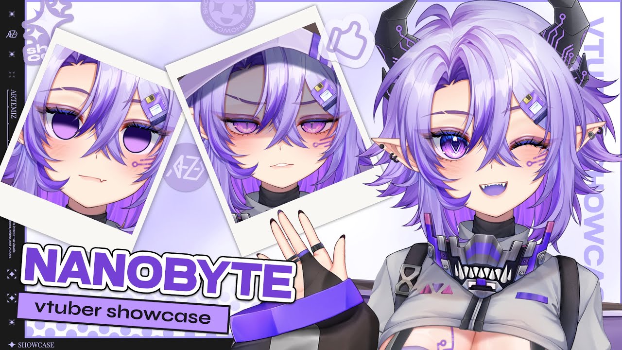 Nanobyte Live2D VTuber Showcase - YouTube