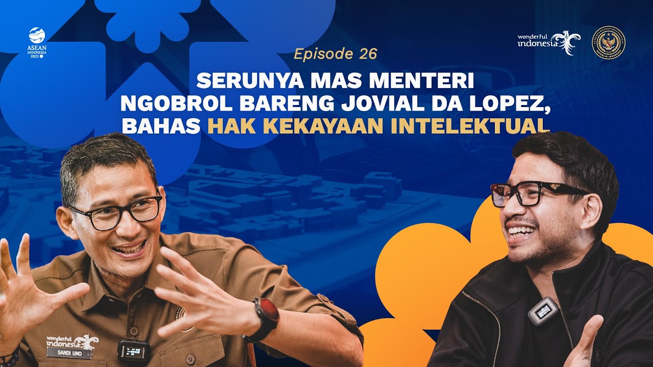 Podcast Wonderful Indonesia - Jovial da Lopez: Hak Kekayaan Intelektual ...
