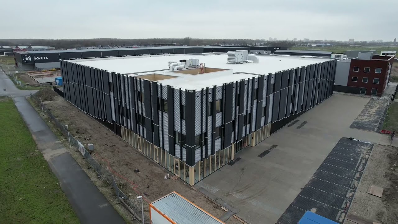 Nieuwbouw Muller Beltex gereed voor oplevering! - YouTube