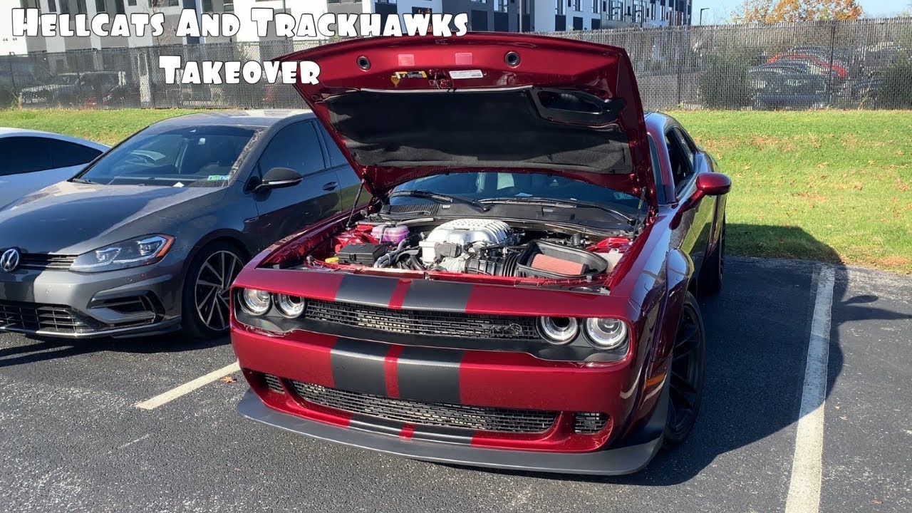 Hellcats And Trackhawks Takeover Supercar Cars And Coffee (Redeye’s ...