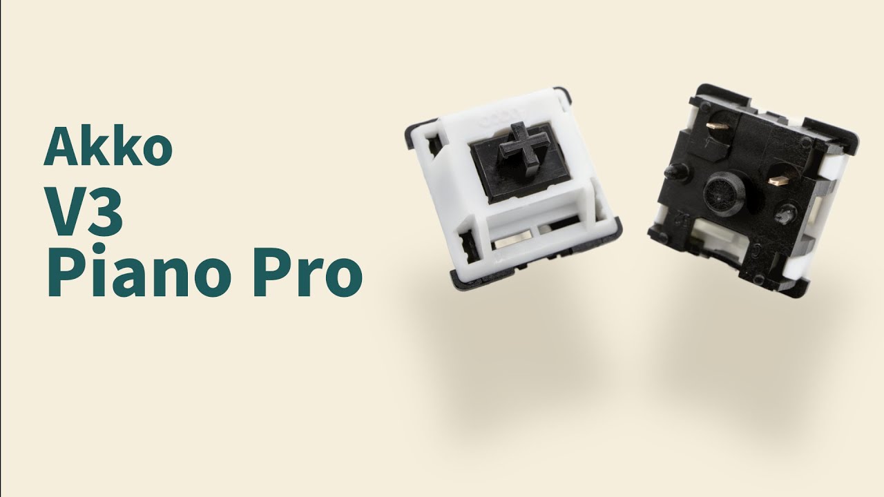 Akko V3 Piano Pro - YouTube