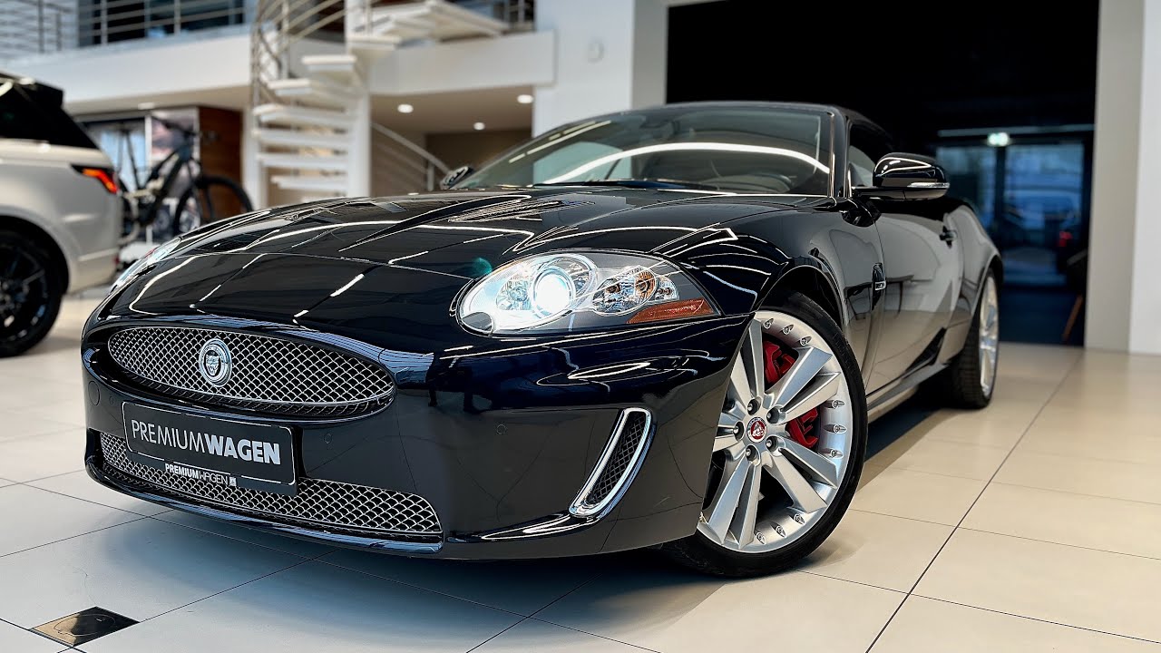 Jaguar XKR Cabrio V8 SUPERCHARGE 510 PS - REVIEW - YouTube