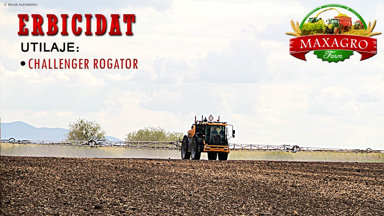 Erbicidat - MAXAGRO FARM ( CHallenger Rogator ) - YouTube
