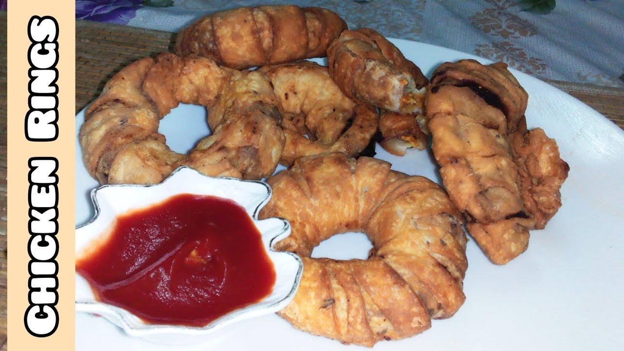 Chicken Rings - Chicken Veg Rings - Ramadan Recipe - Kids Lunch box ...